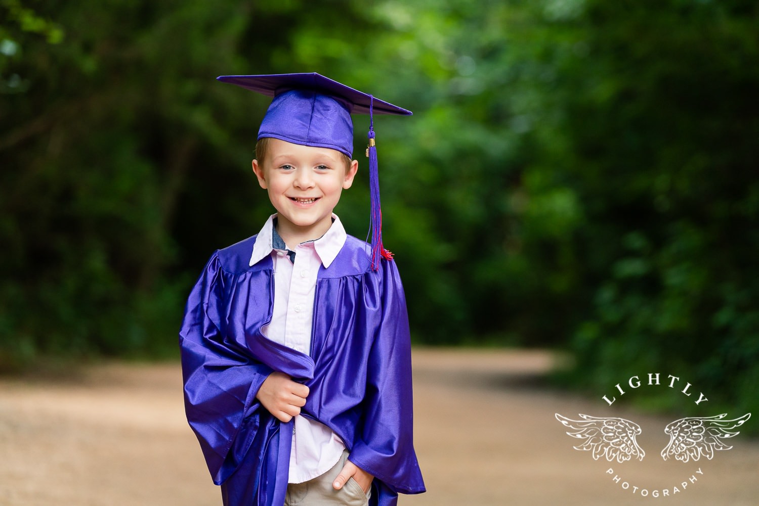 Trip, Shelby, and Jace Kinder Graduation | Lightly Photography