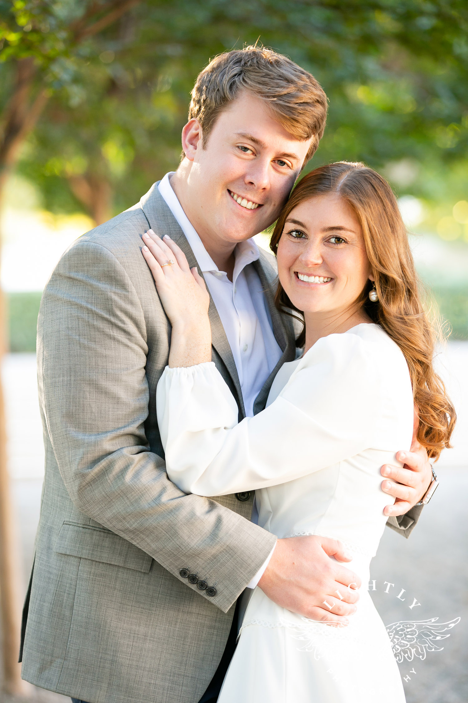 Mary Kelly + Jay | Engagement Session at Fort Worth Botanic Gardens ...