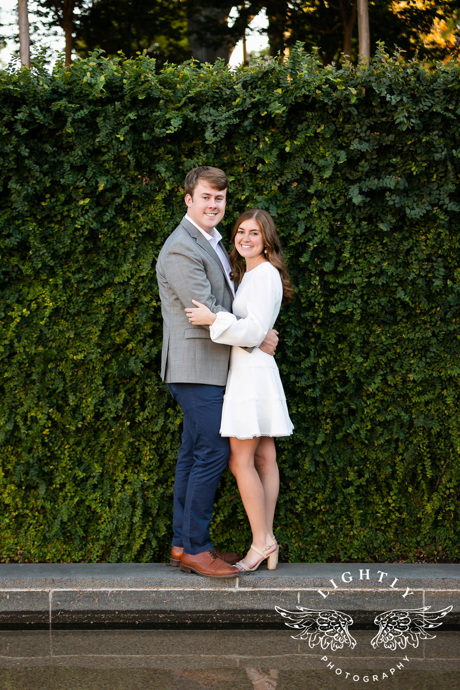 Mary Kelly + Jay | Engagement Session at Fort Worth Botanic Gardens ...