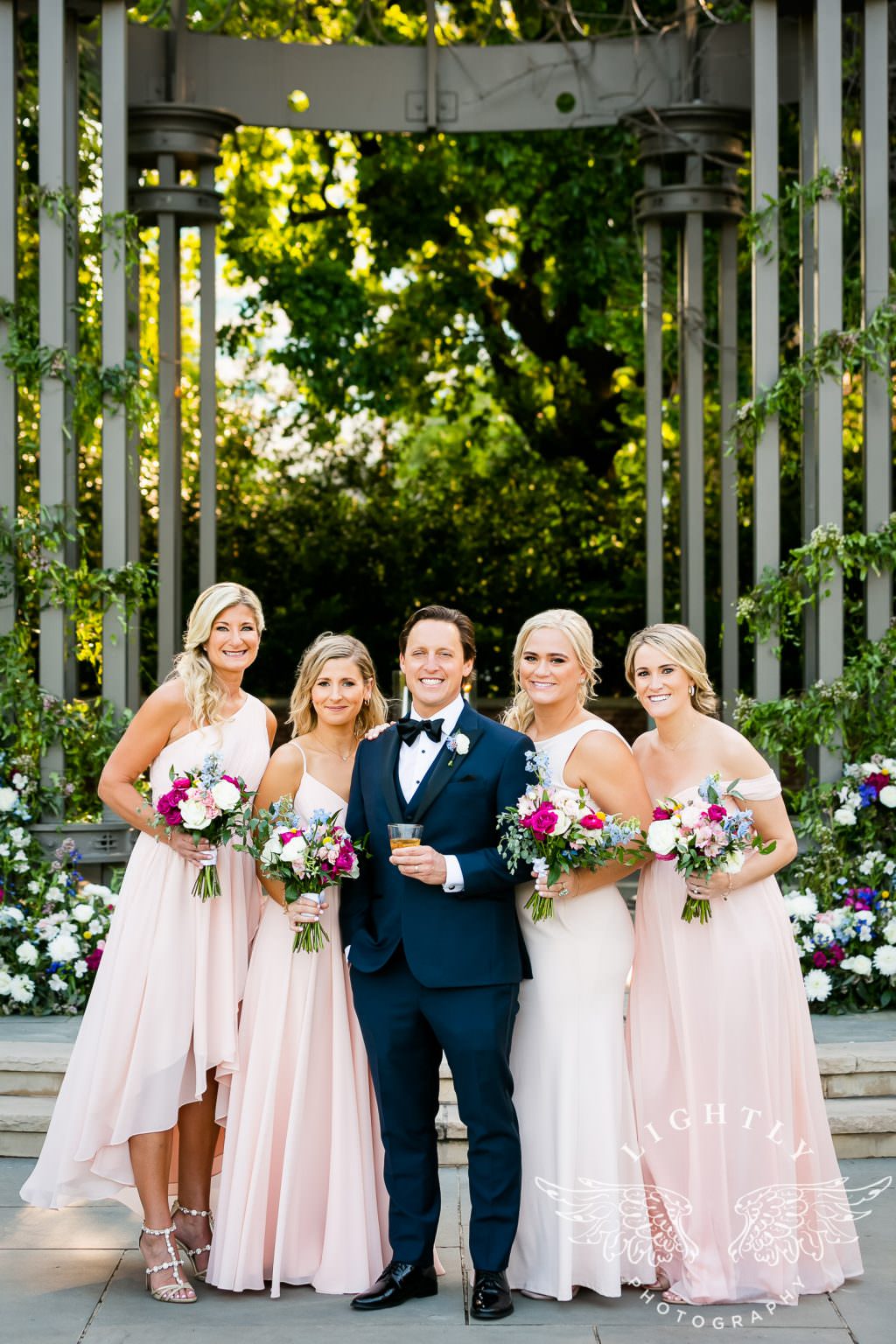 Amanda + Marc | Wedding Reception at Arlington Hall in Dallas | Lightly ...