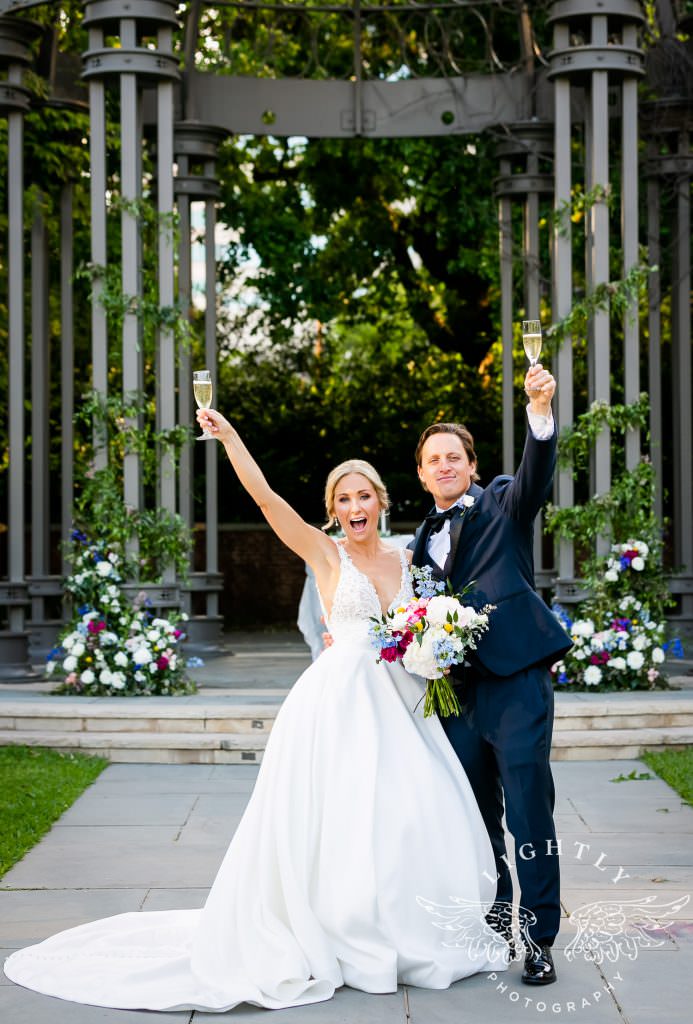Amanda + Marc | Wedding Reception at Arlington Hall in Dallas | Lightly ...