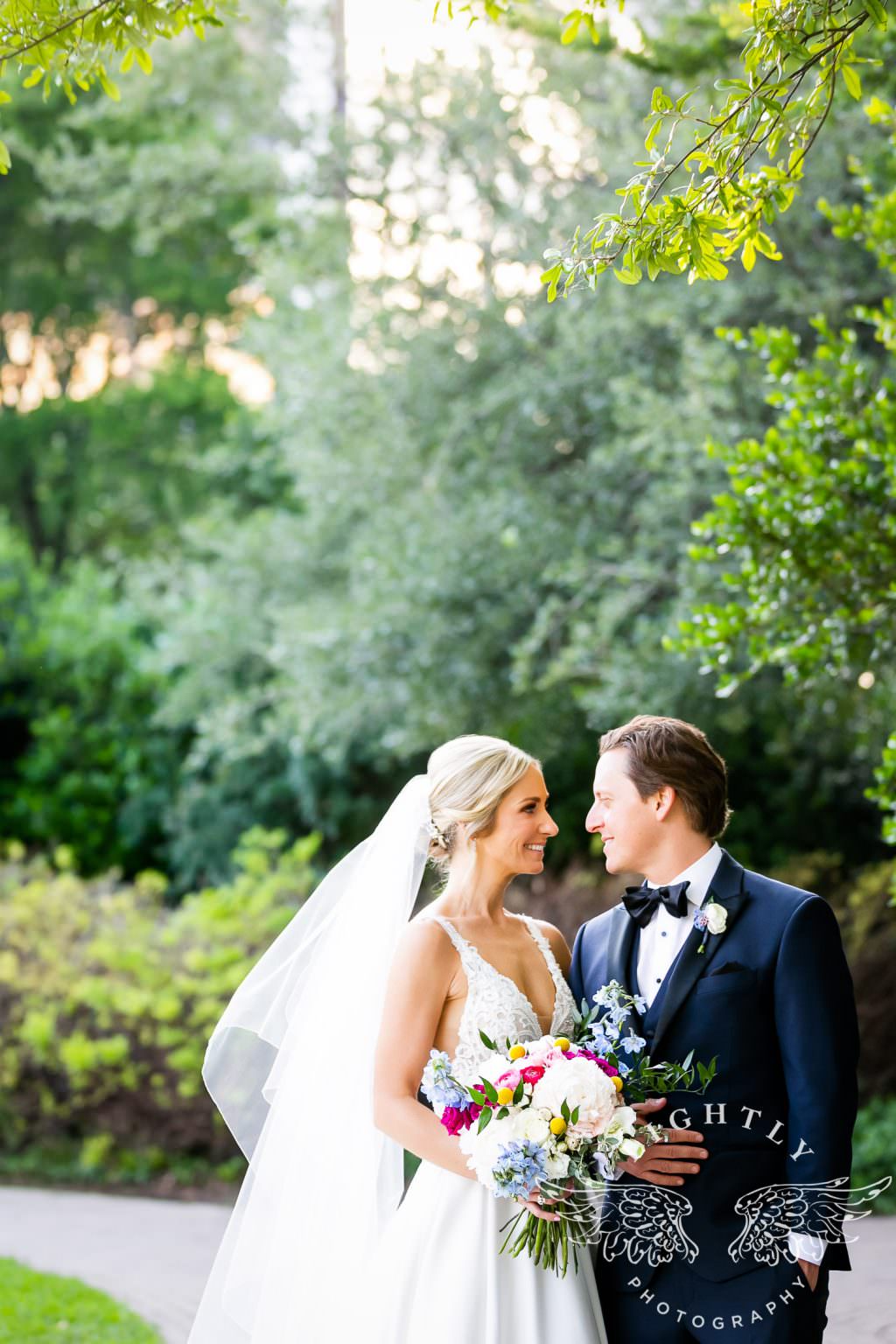 Amanda + Marc | Wedding Reception at Arlington Hall in Dallas | Lightly ...