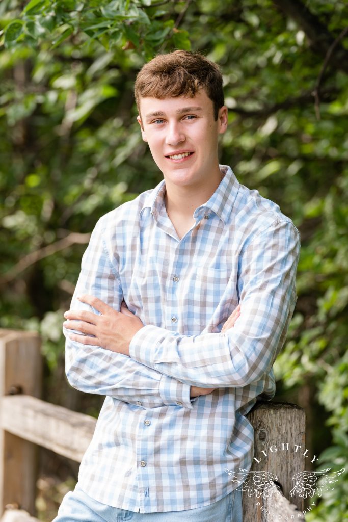 Jake | Senior Portraits at The Fort Worth Stockyards | Lightly Photography